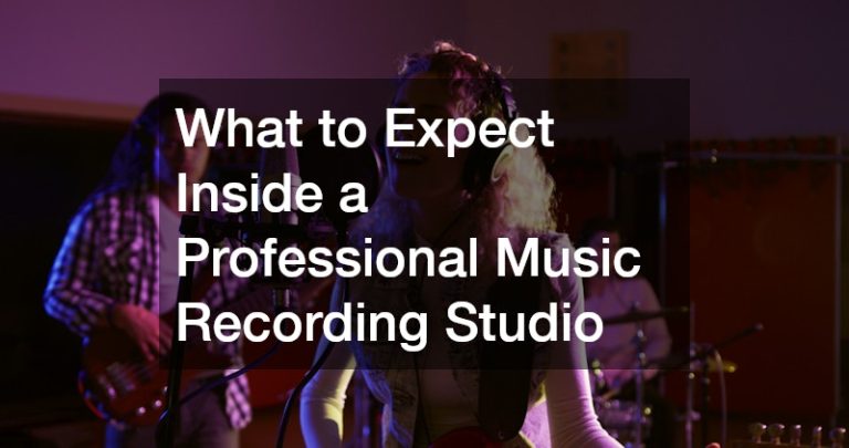 What to Expect Inside a Professional Music Recording Studio - Vibe and ...